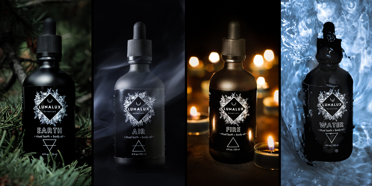 THE ELEMENTAL COLLECTION – Lunalux Botanicals