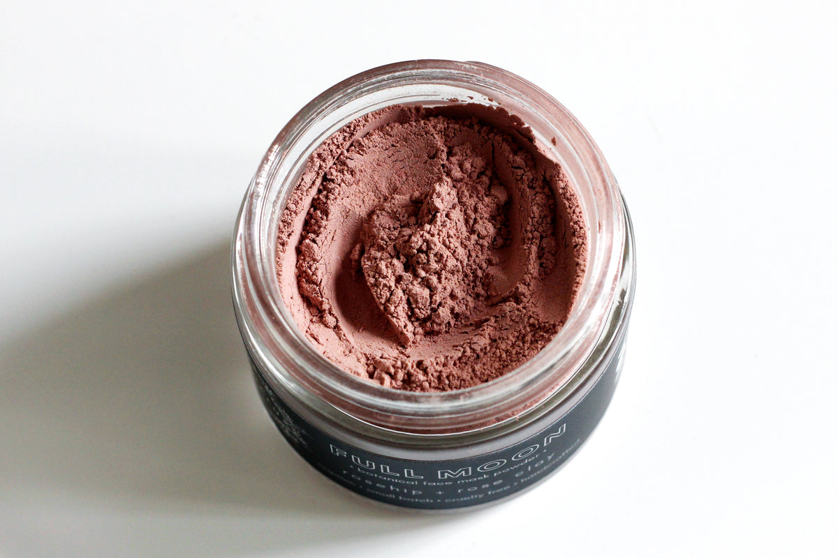 FULL MOON Rose Botanical Face Mask – Lunalux Botanicals